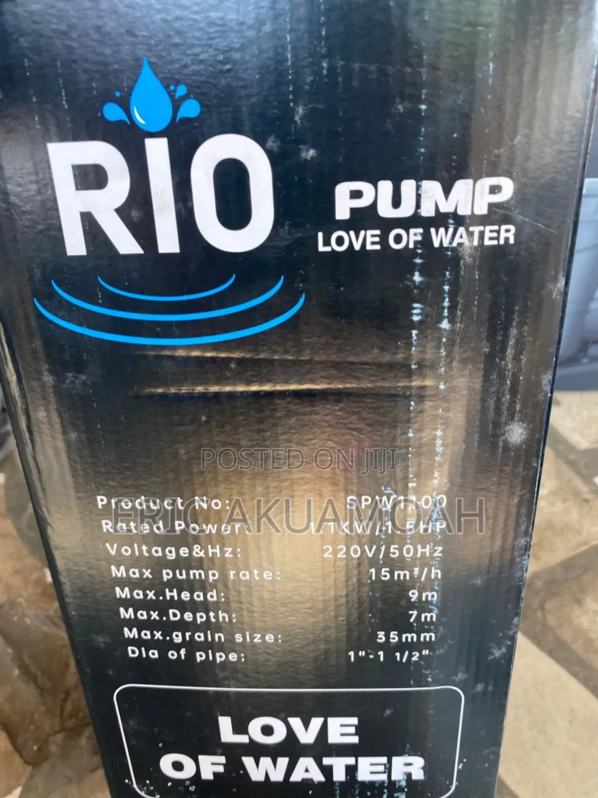 Rio 1.5hp Sewage Pump in Accra Metropolitan - Plumbing & Water Systems ...