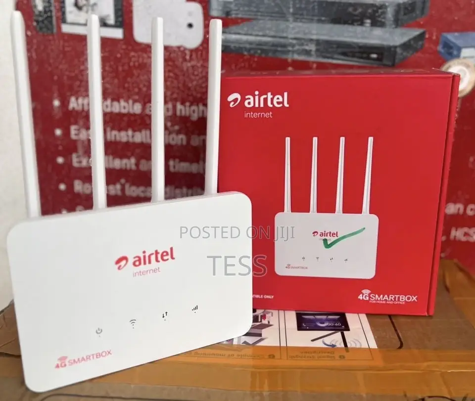 Airtel Universal 4G Sim Router 1lan and 1tel Port+Battery. in Lapaz ...