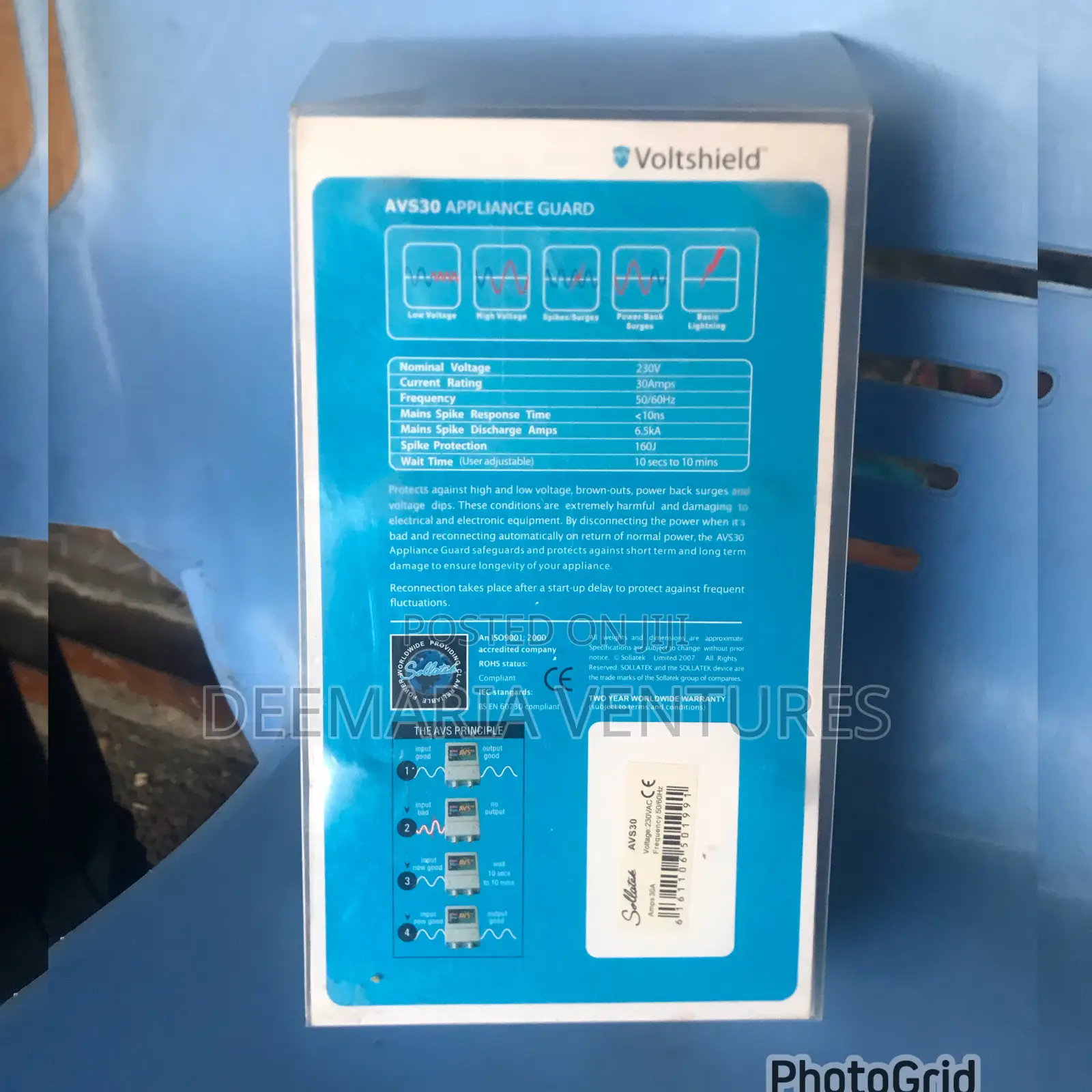 Sollatek Avs 30 Automatic Voltage Switcher in Dansoman - Electrical ...