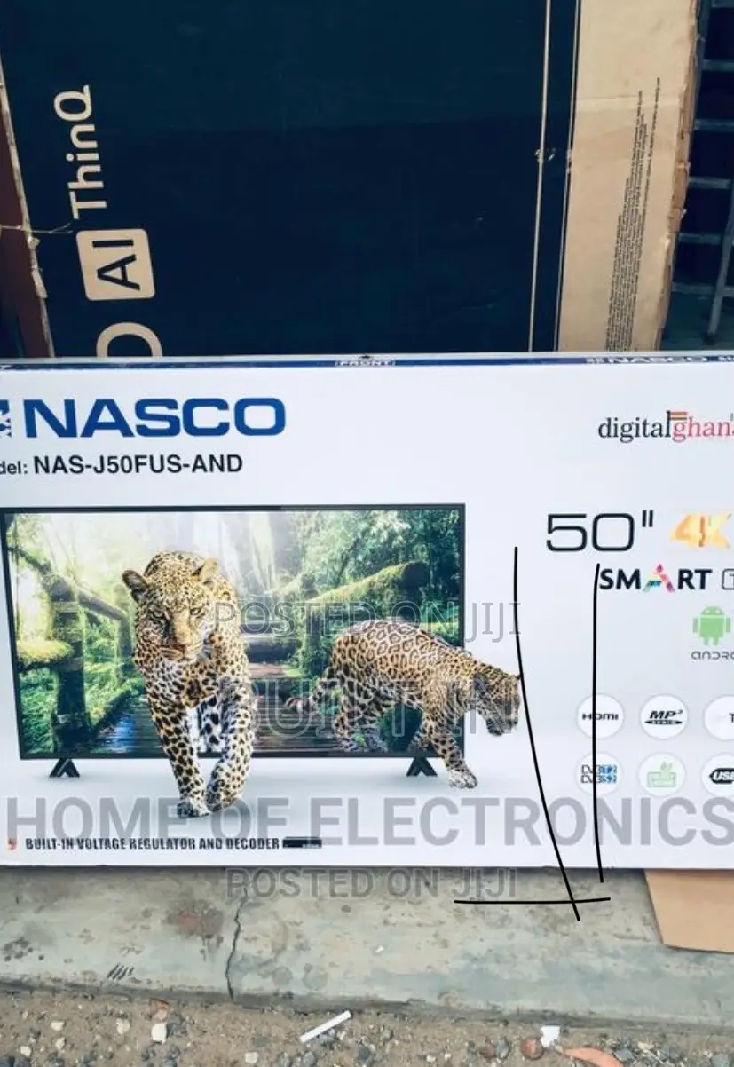 Affordable-Nasco 50inch Uhd Smart -Tv in Accra Metropolitan - TV & DVD ...