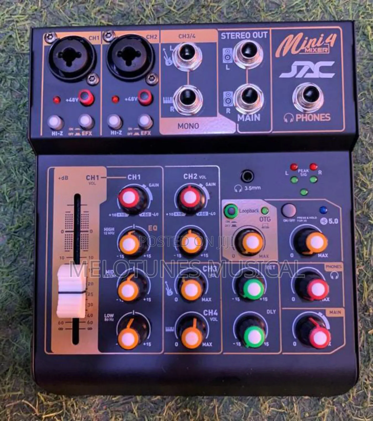 Jac Mini Audio Mixer With Bluetooth and Usb Audio Interface in Accra ...