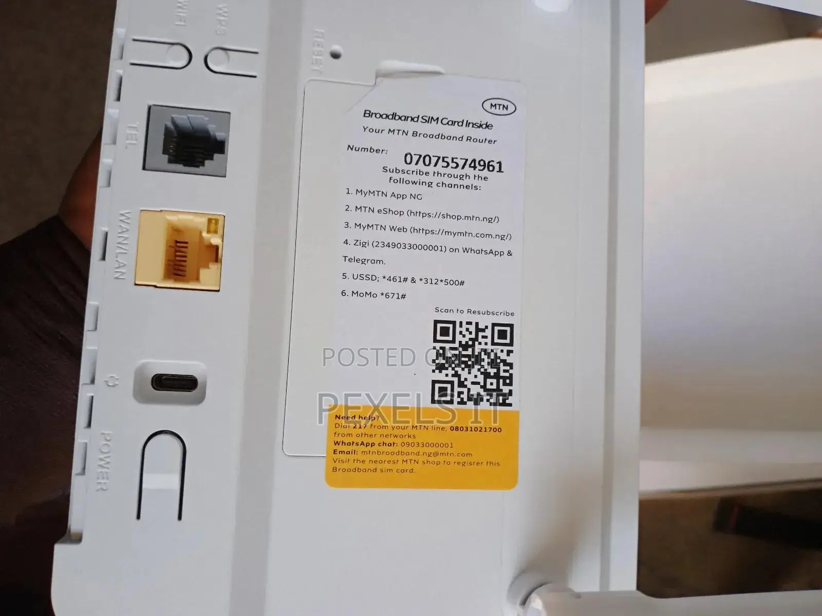 MTN 4G Universal Router in Lapaz - Networking Products, Pexels It ...