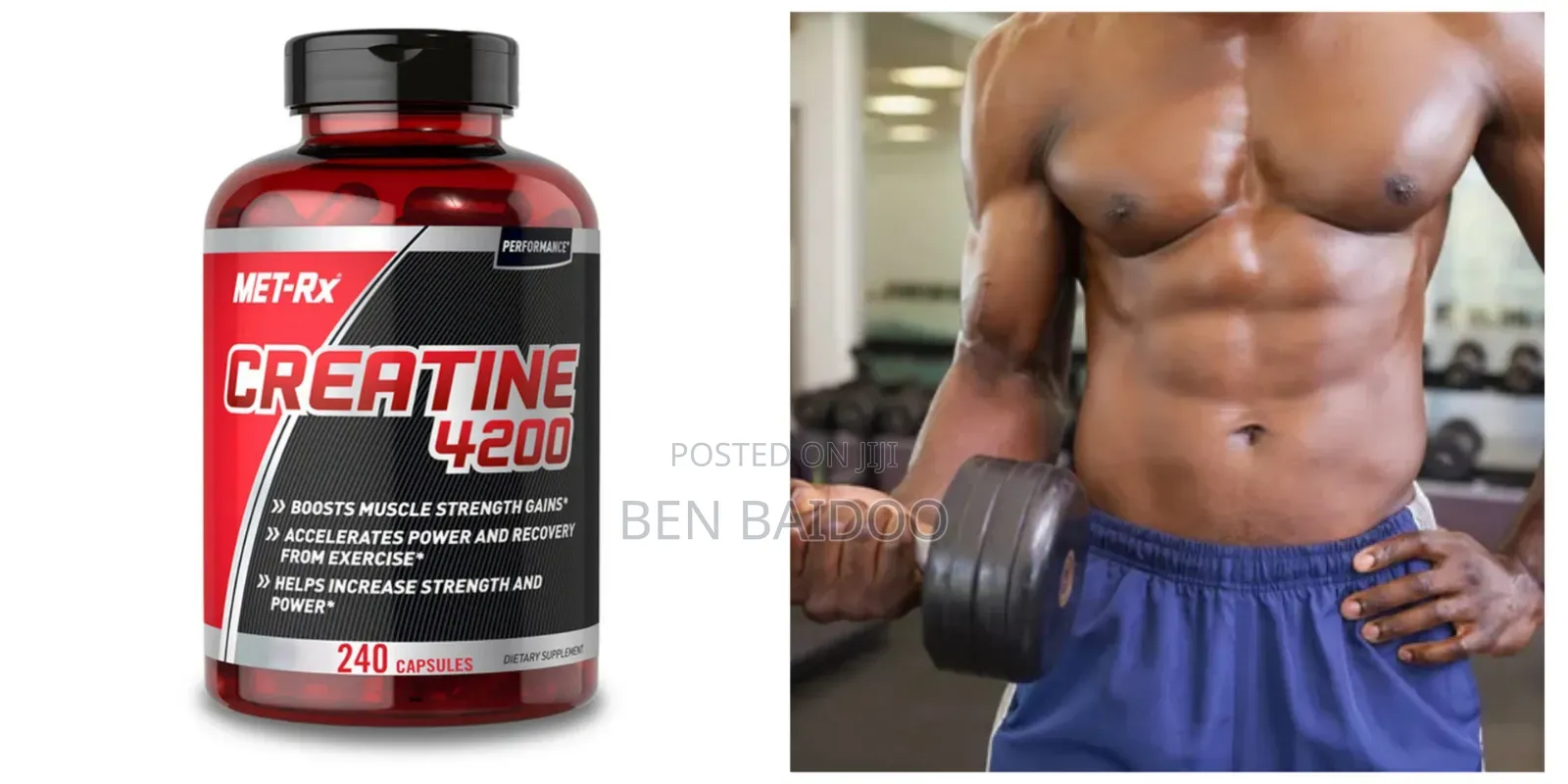 Creatine Max Energy Performance Booster Capsule(240 Caps) in Circle ...