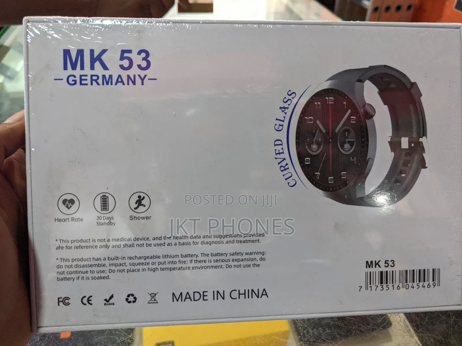 MK 53 Smart Watch in Madina - Smart Watches & Trackers, Jtk Phones | Jiji.com.gh