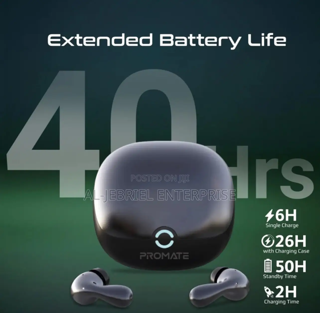 Promate Ambient Sound Wireless Earbuds With Intellitouch in Accra ...