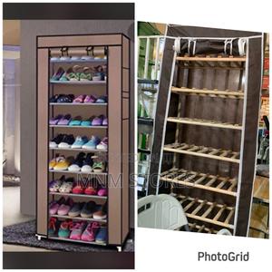 Shoe Rack Covered Wooden Bars in Accra Metropolitan - Furniture, Mnm ...