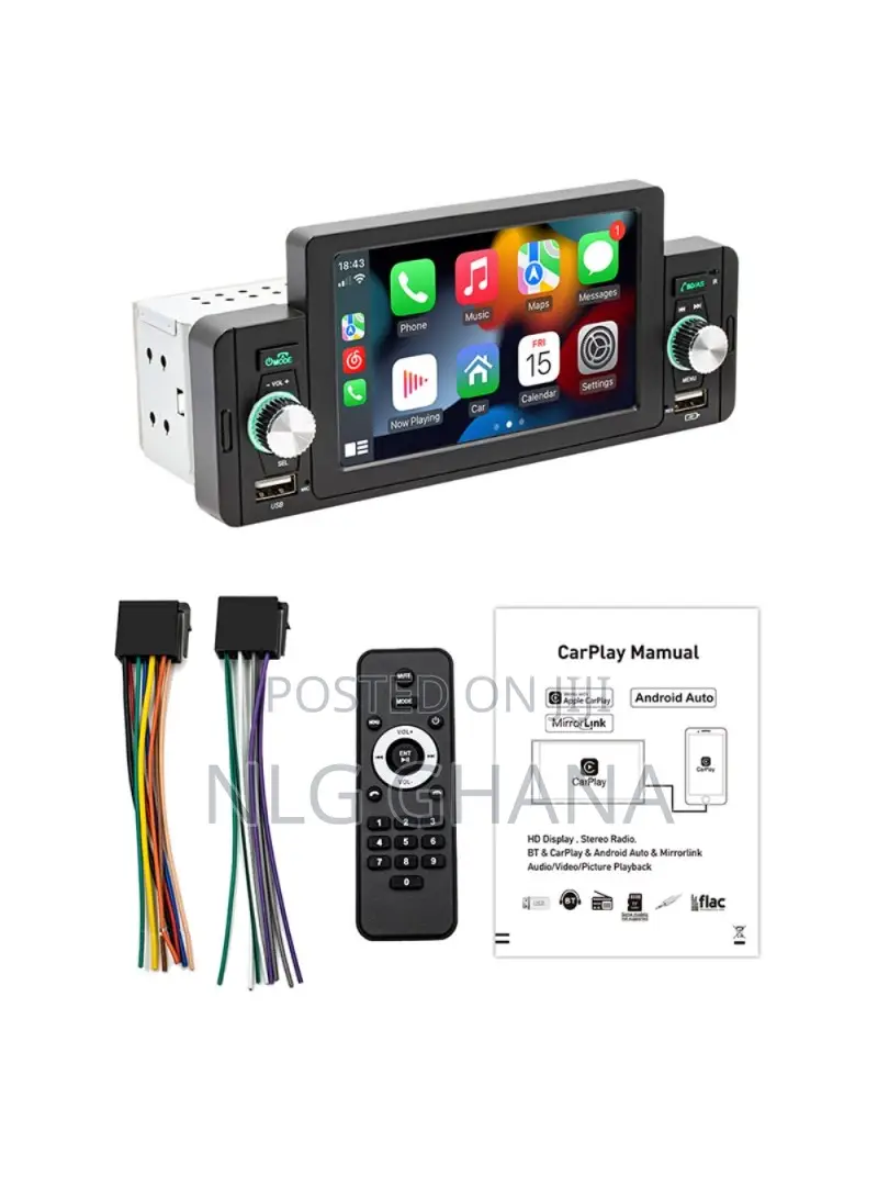 5inch Single Spindle Car Bluetooth Player MP5 MP4 Radio Audi in Spintex ...