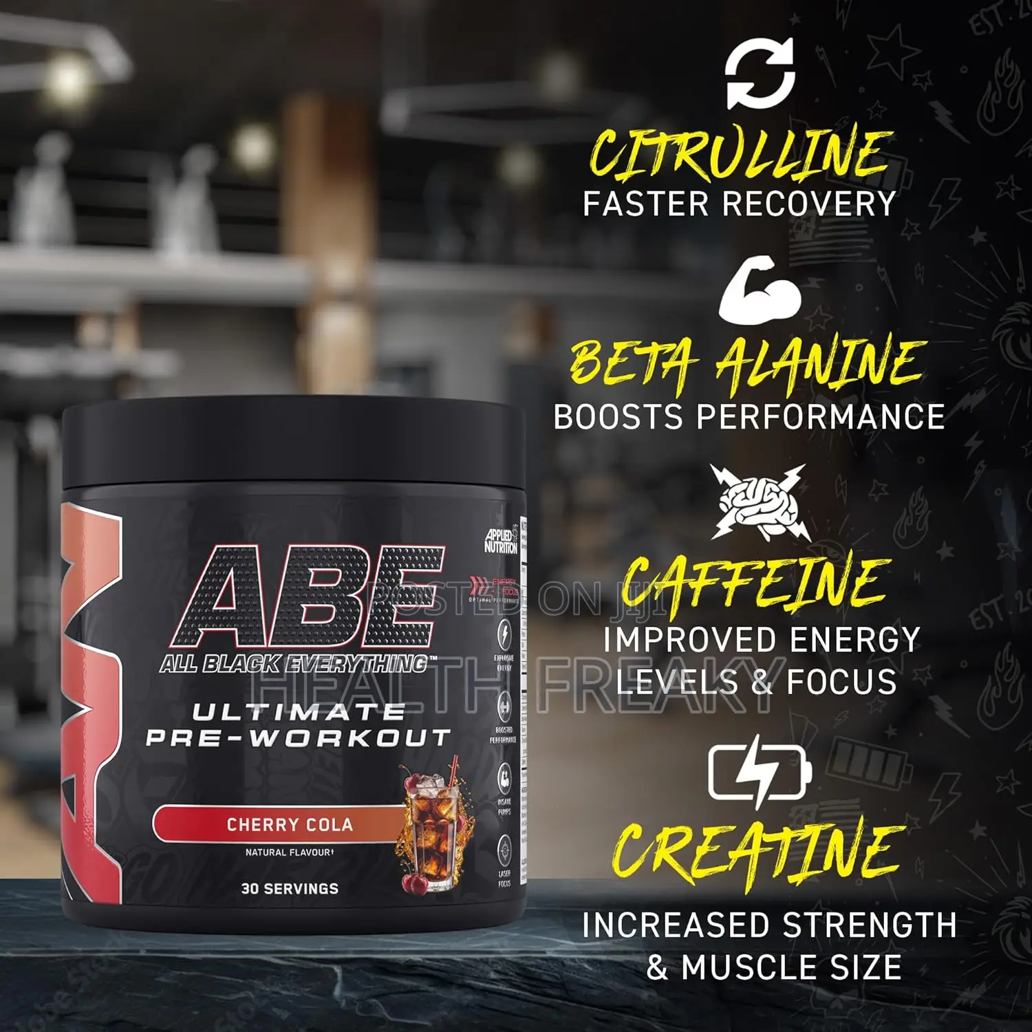 Preworkout ABE Preworkout Creatine Energy Muscle Builder in Accra ...