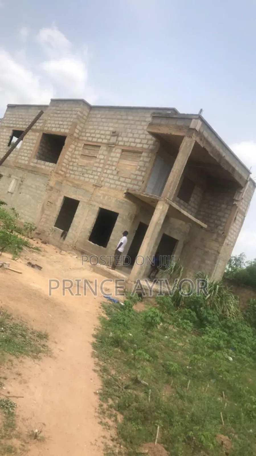 Uncompleted Storey Building in Amasaman - Commercial Property for Sale ...
