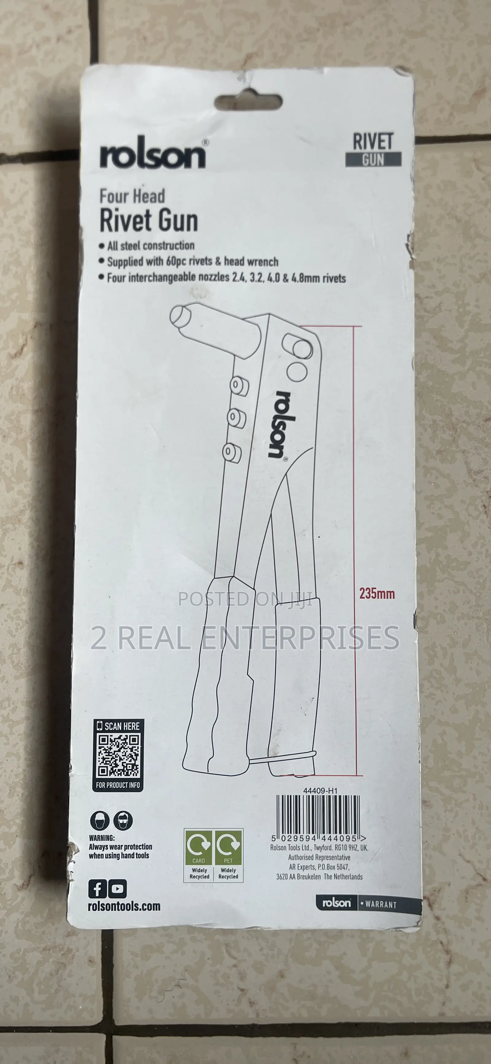 Rolson Four Head Rivet Gun With 60pc Rivets and Wrench in Accra ...