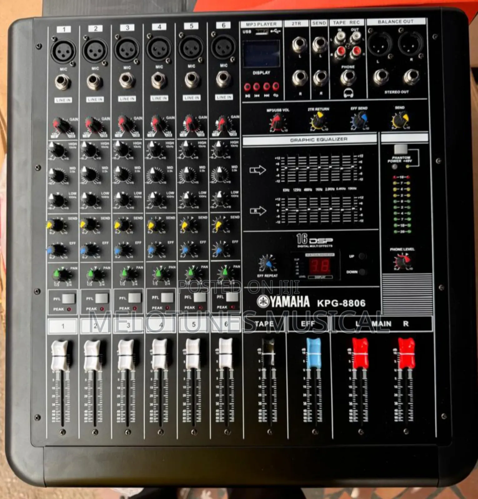 Yamaha KPG-8806 6-Channel Powered Mixer in Accra Metropolitan - Audio ...