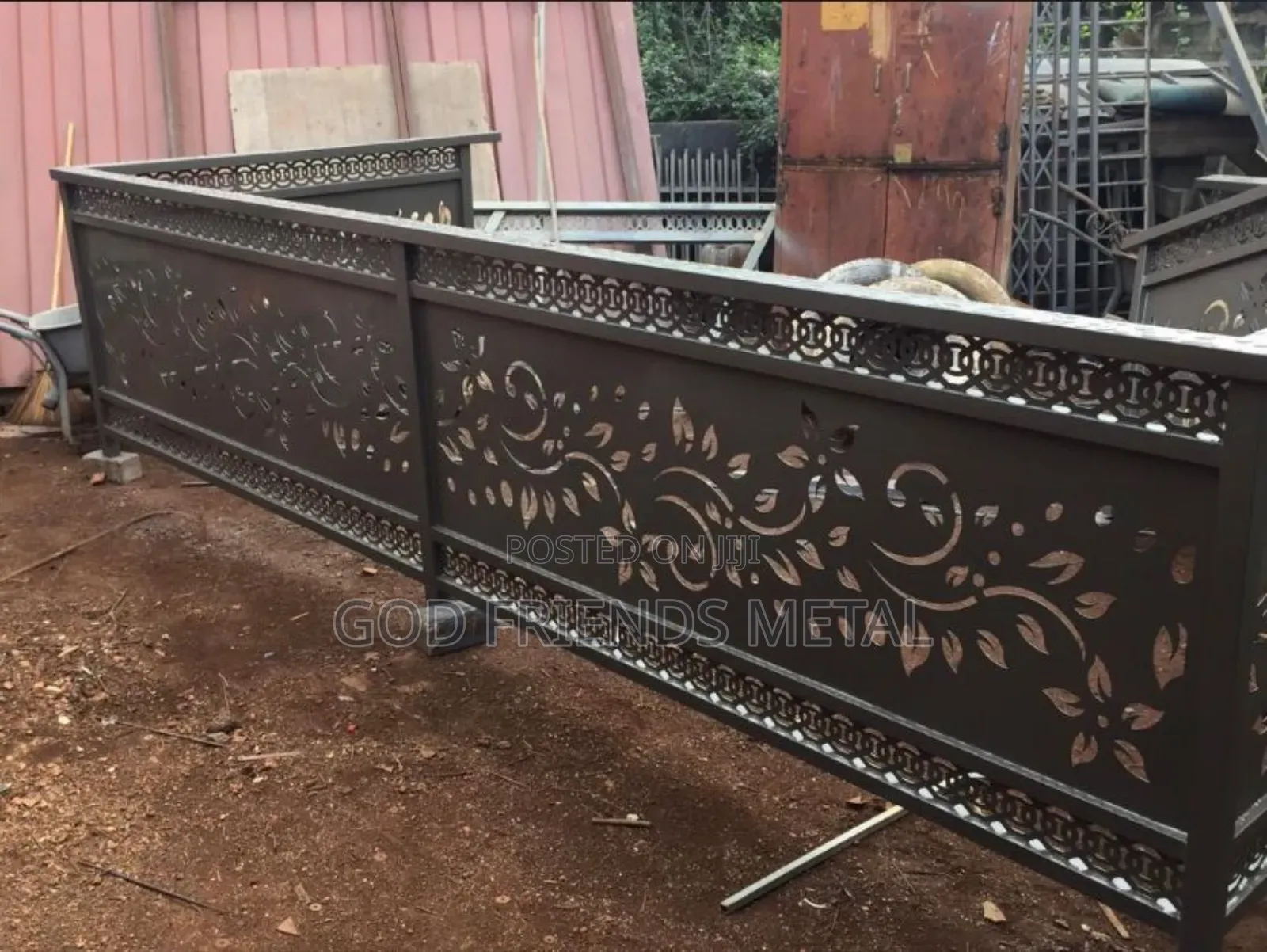 GODFRIENDS Thick Gal. CNC Laser Plate Balustrade Stair Fab in Kumasi ...