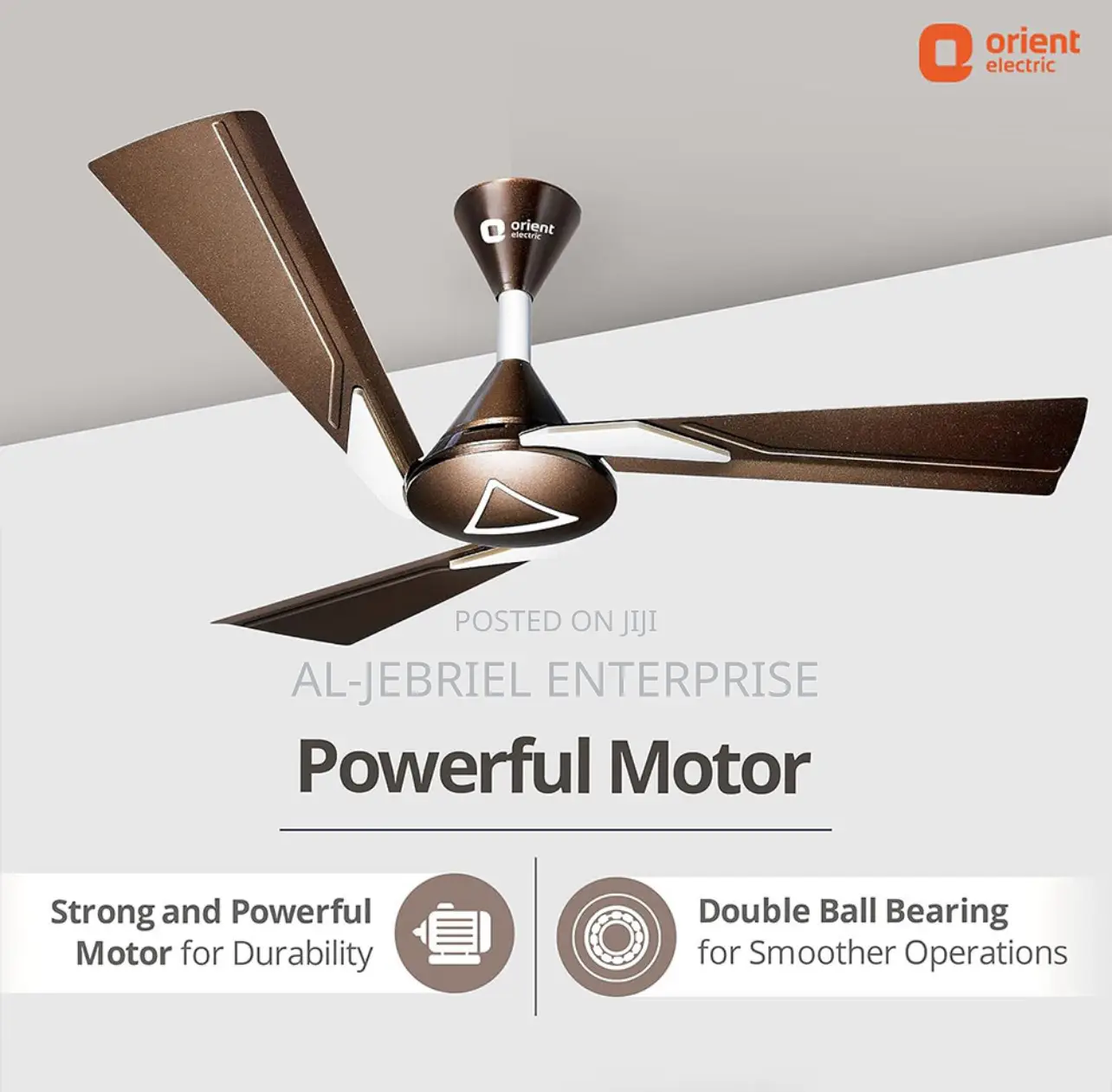 Strong Powerful Motor Orient Ceiling Fan 48” in Accra Metropolitan ...