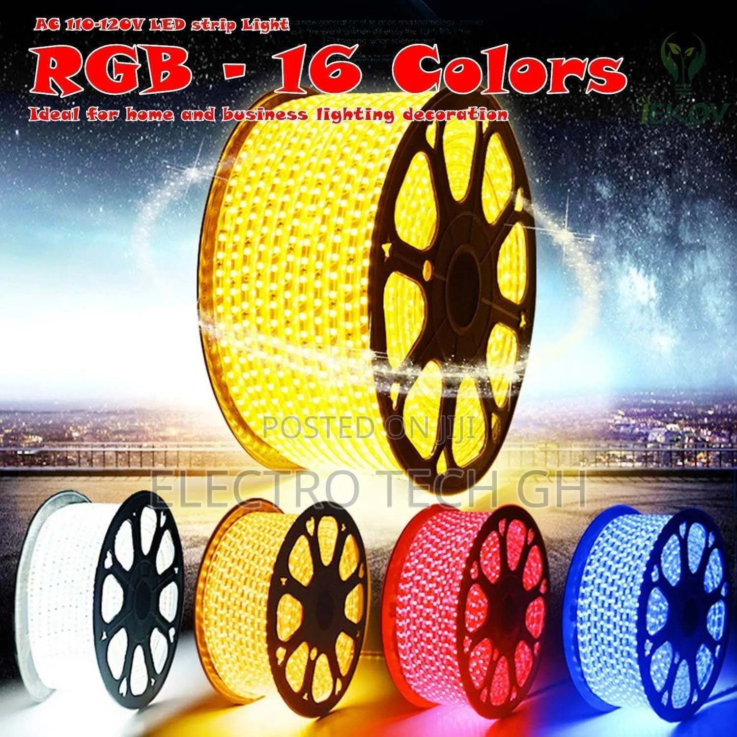 RGB LED Strip Light 100M in Accra Metropolitan - Lighting, Hudson ...