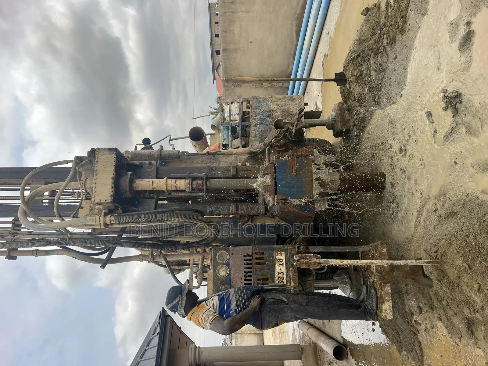 Borehole Drilling in Dome - Building & Trade Services, Benjamin Addo ...