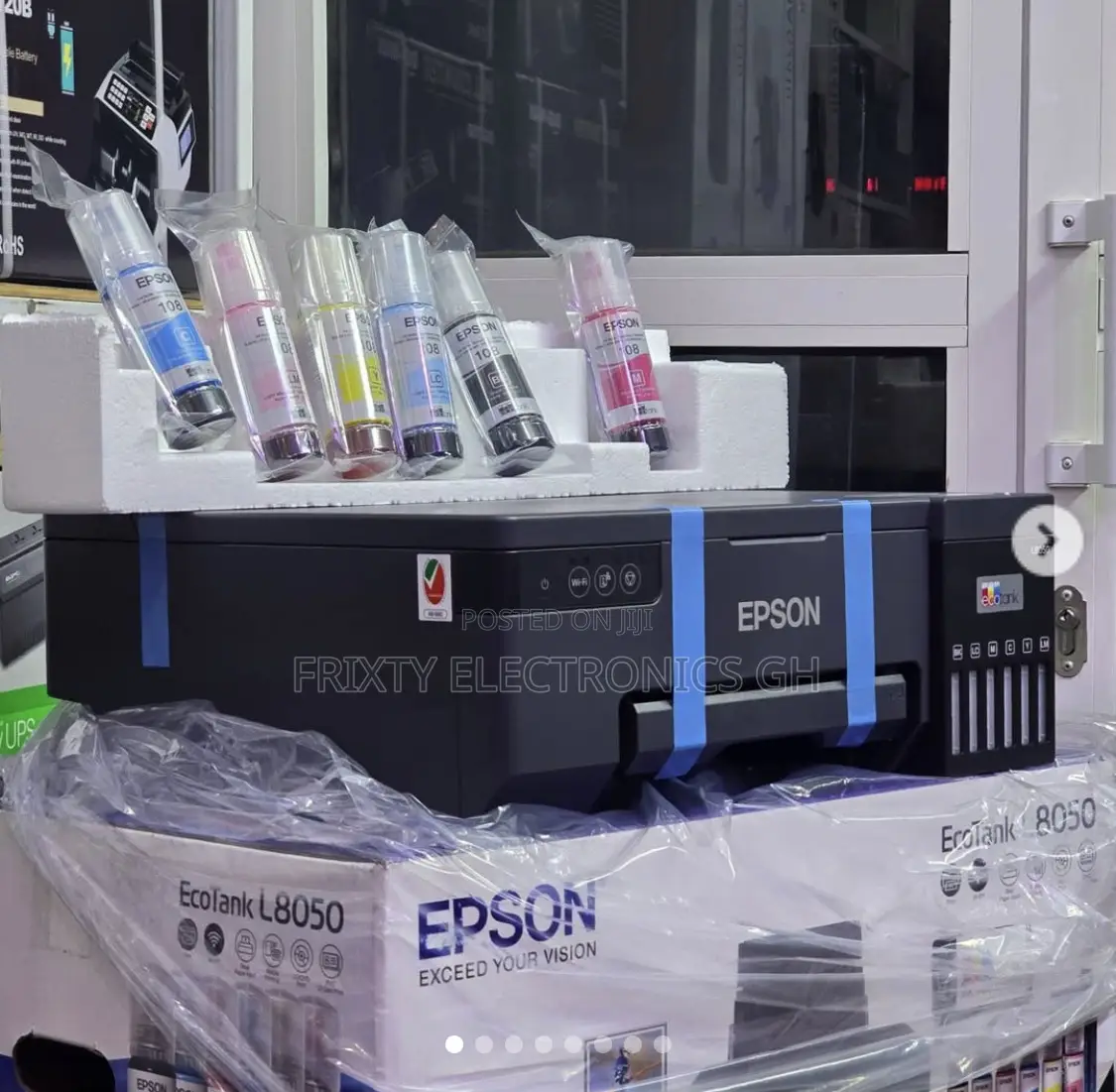 Black Epson L8050 Ink Jet Color Printer in Accra Metropolitan ...