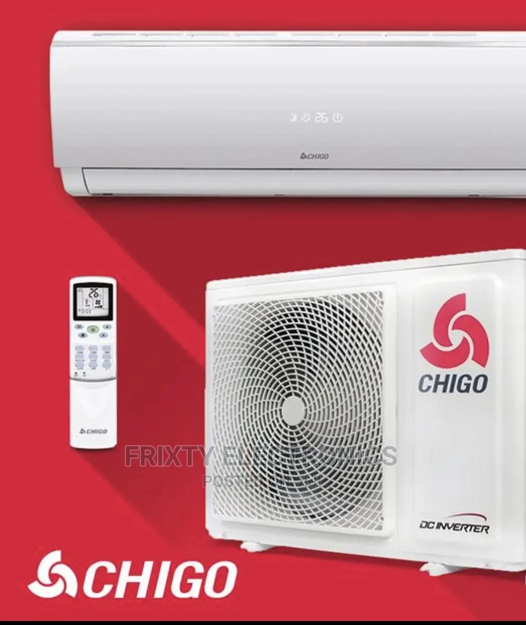 New Chigo 2.0 HP R410 Split Air Conditioner Anti Rust in Accra Metropolitan - Home Appliances ...