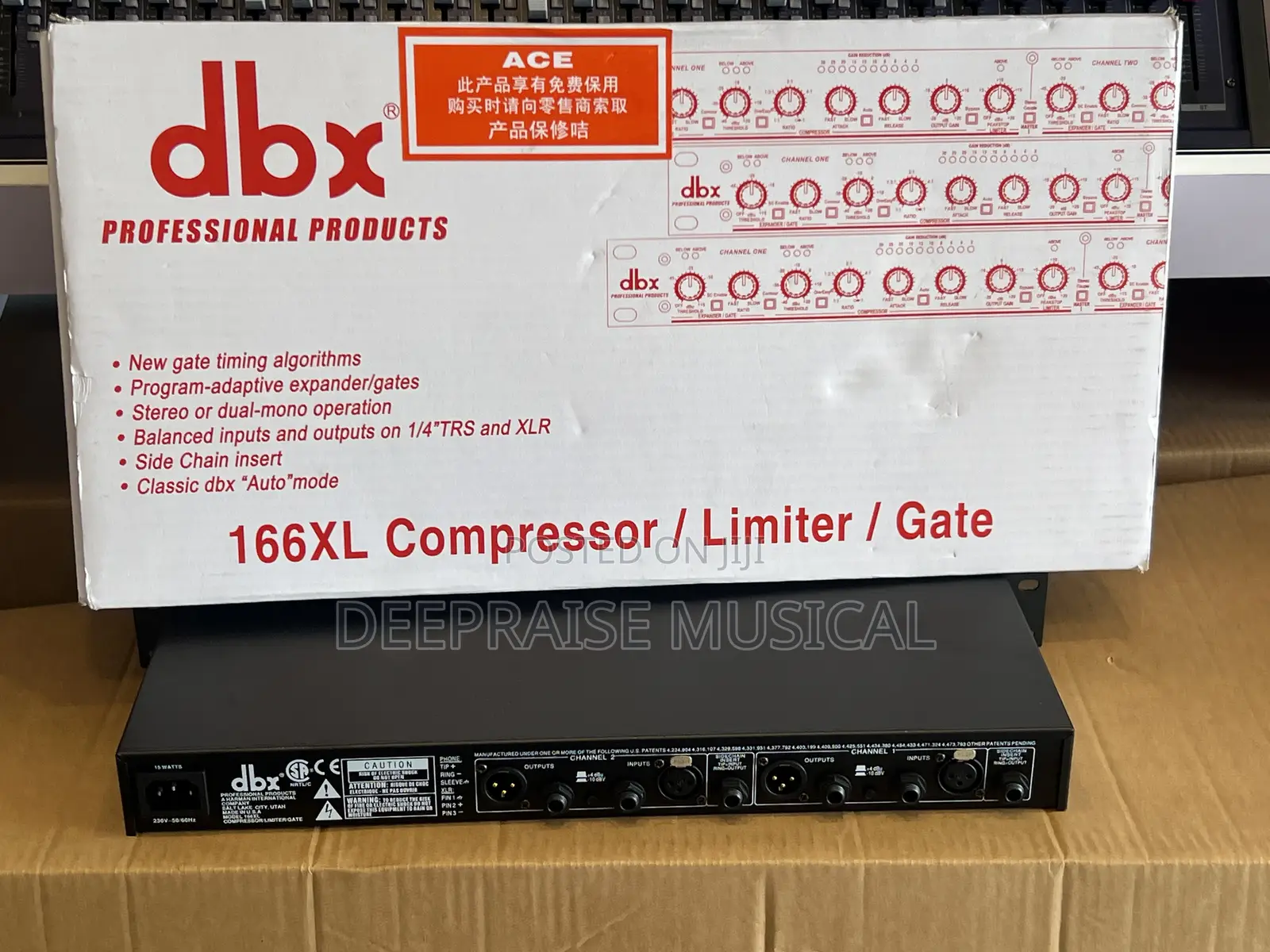 DBX 166 Compressor/ Limiter in Accra Metropolitan - Audio & Music ...
