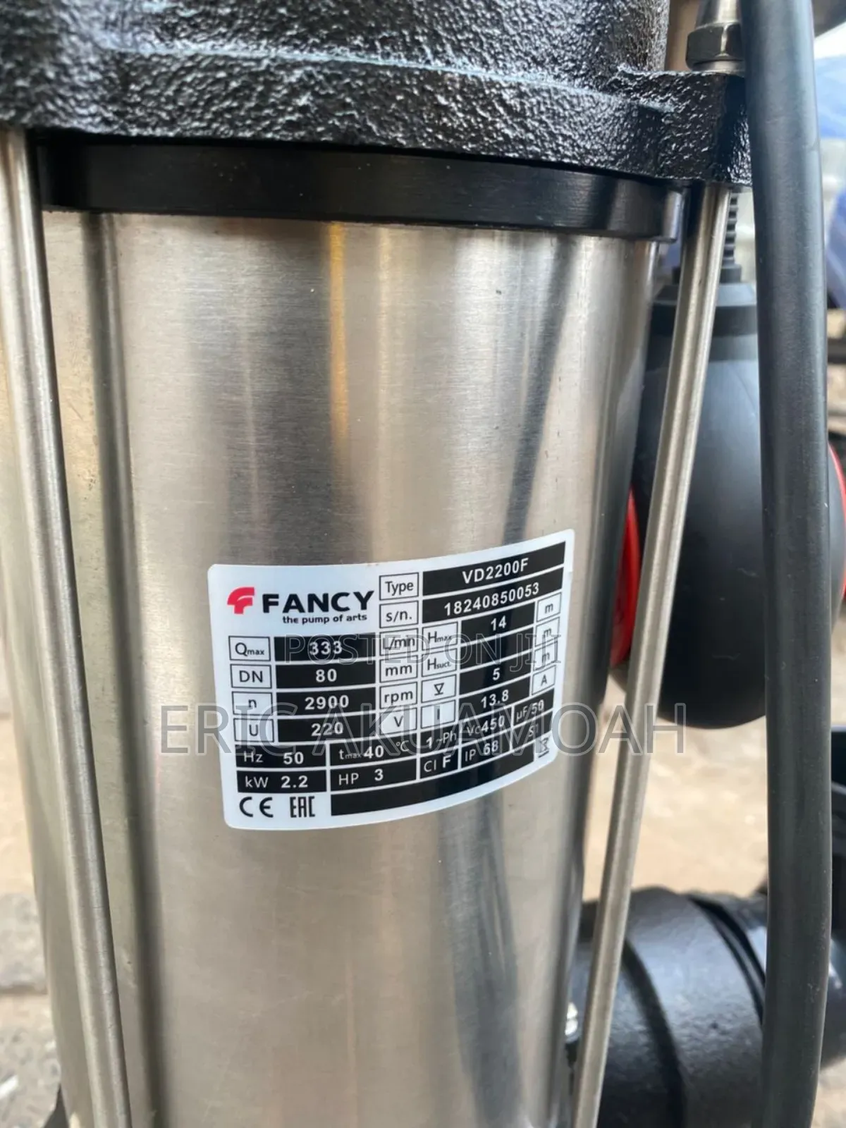 Fancy 3.0hp Sewage Water Pump in Accra Metropolitan - Electrical ...