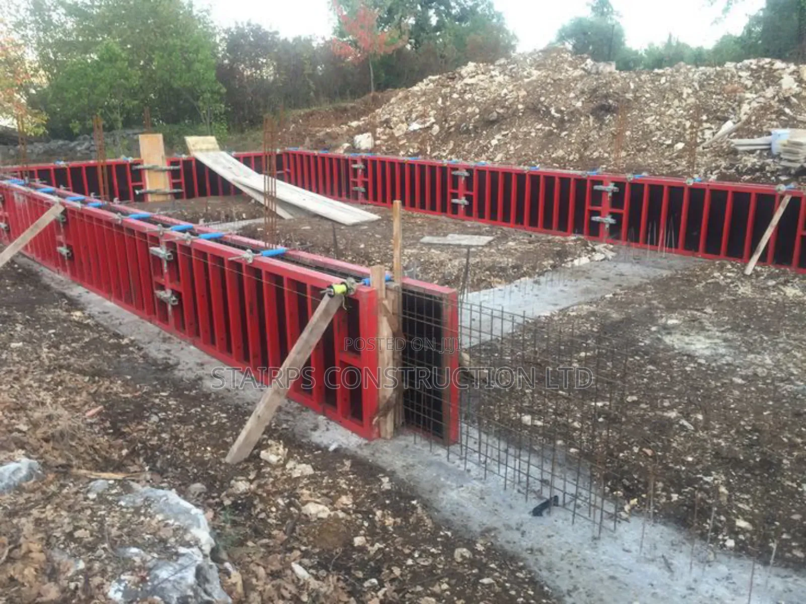 Metal Retaining Wall Materials For Rent And Installation in Accra ...