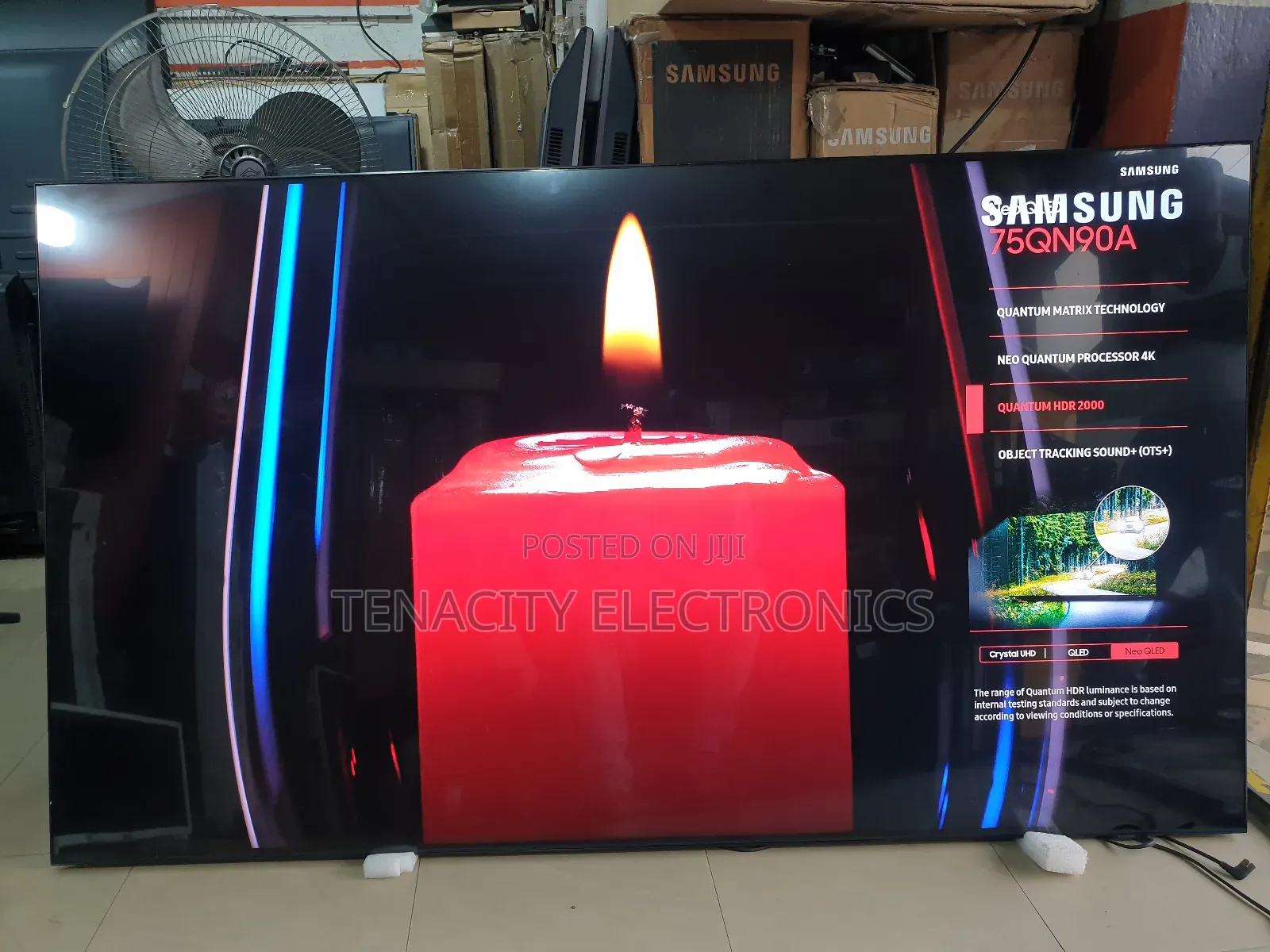 Neo Qled Samsung 75" Smart Satellite TV in Lapaz - TV & DVD Equipment ...