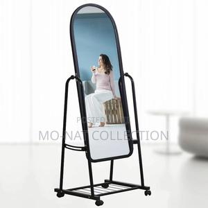 Adjustable Stand Up Mirror on Wheels With Underneath Storage in Accra ...