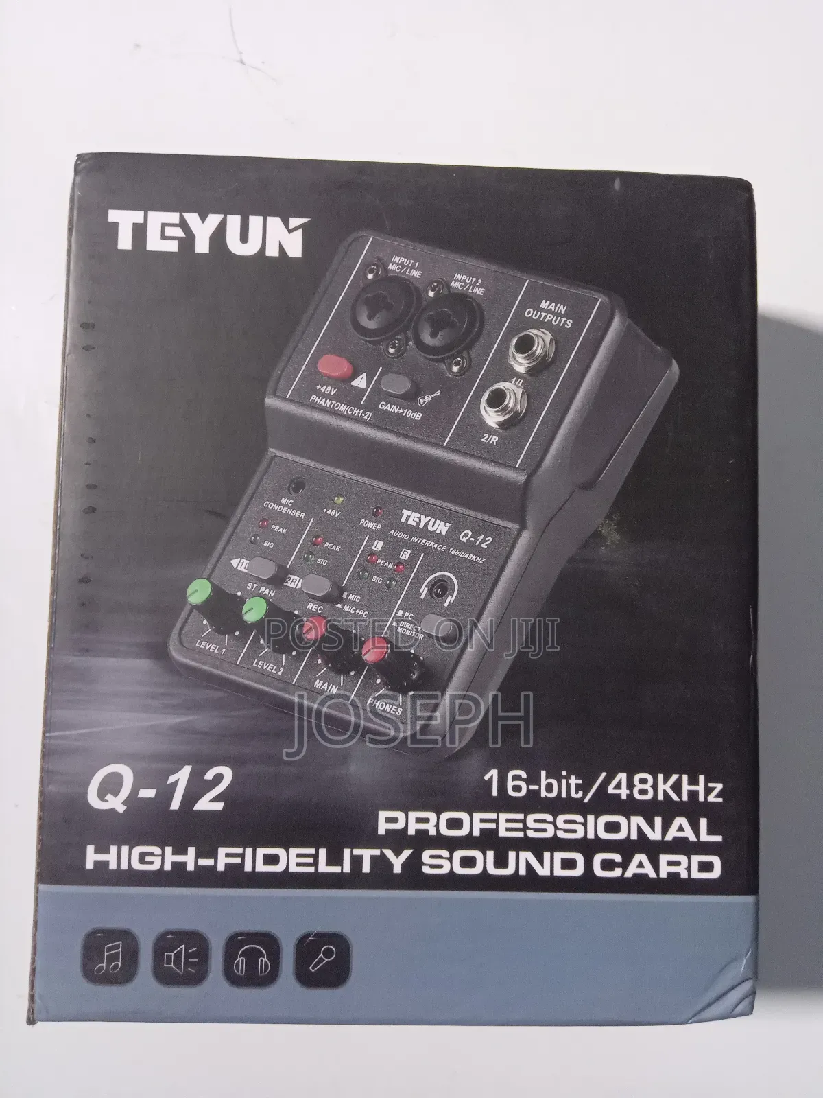 Q12 Audio Interface/Sound Card 2channel in Accra Metropolitan - Audio ...