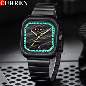 Curren 8460 Casual Steel Strap Square Men Quartz Watch in Accra ...