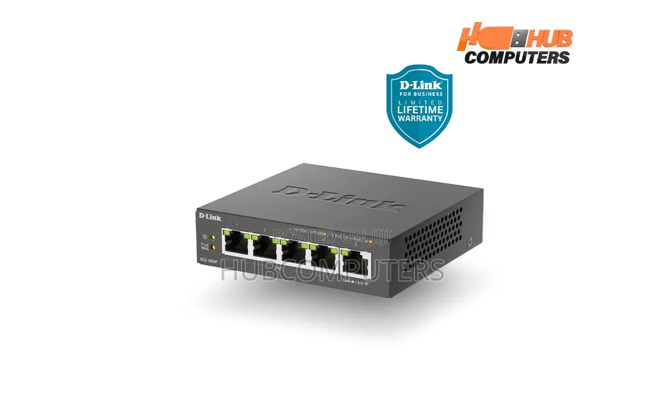 D-Link 5-Port Gigabit Desktop Poe Switch in Madina - Networking ...