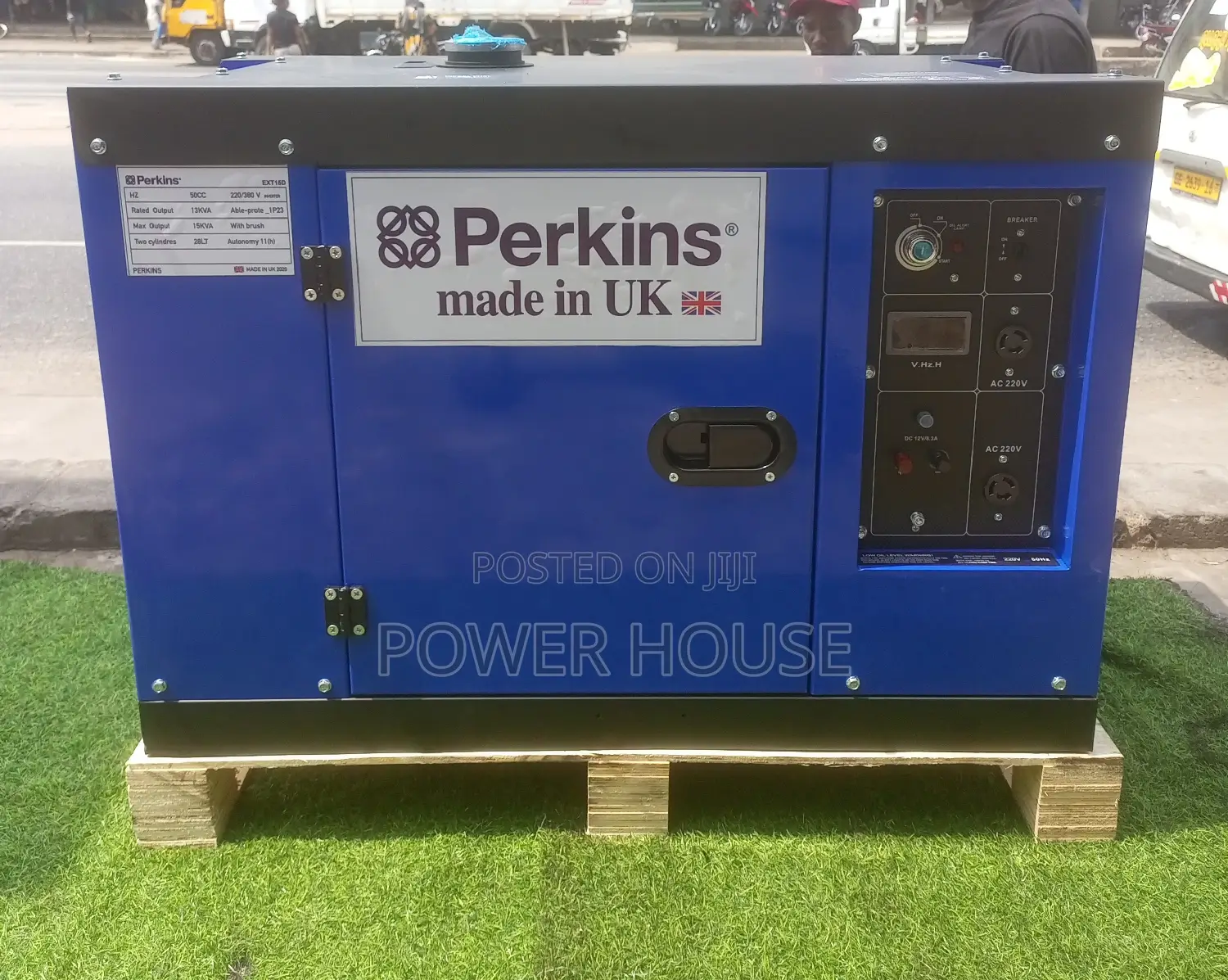Blue Perkins Generator 15kva 1650w 230v UK Diesel Generator for sale ...