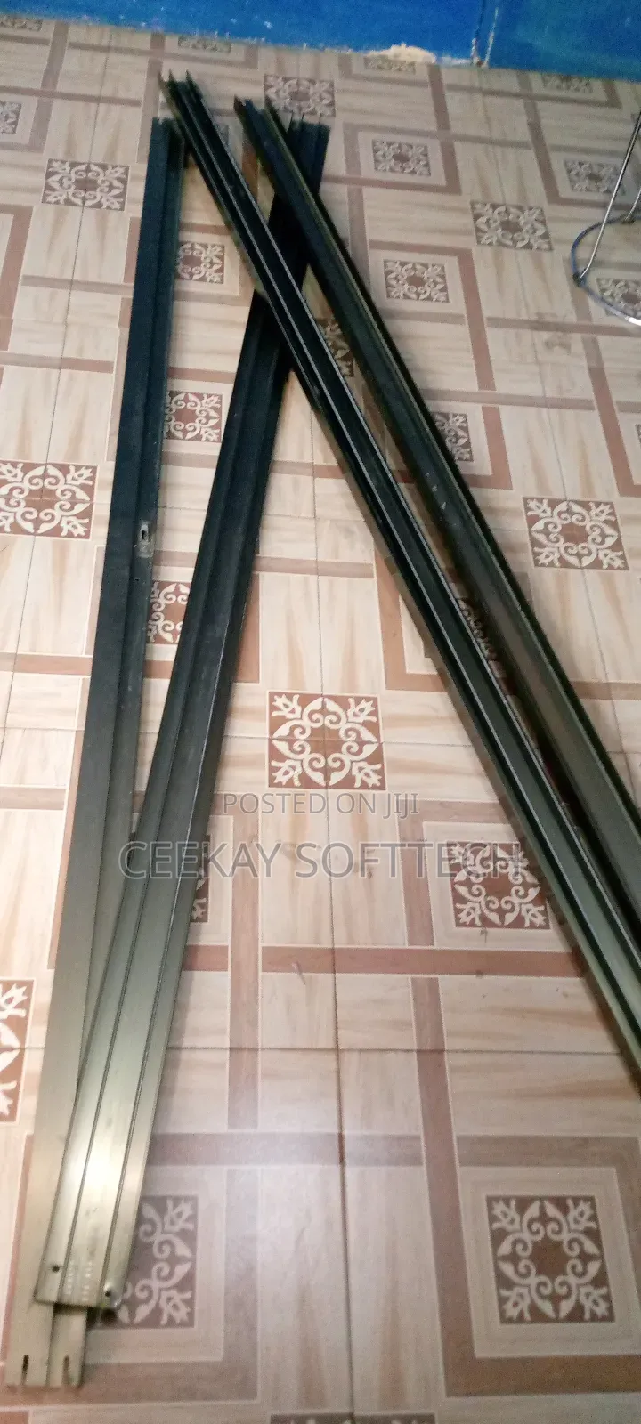 Sliding Double Glass Doors With Frame(Shampain Colour) in Kasoa - Doors ...