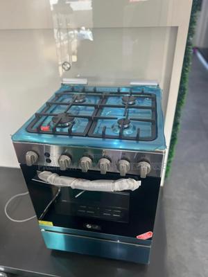 LG Dual Ignition 4 Burner 60x60cm Gas Cooker | Grill, Oven in Accra New ...