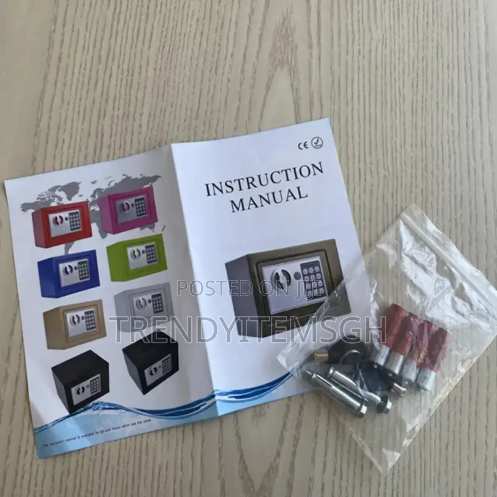 3kg Mini Portable Digital Electronic Safety Safe Box in Spintex ...