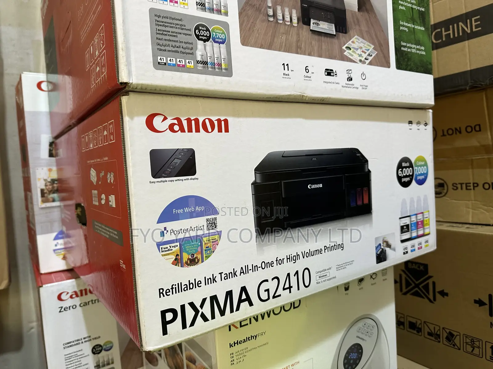 Cost Saving With Canon Quality PIXMA G2410 Ink Tank Printer in Accra ...
