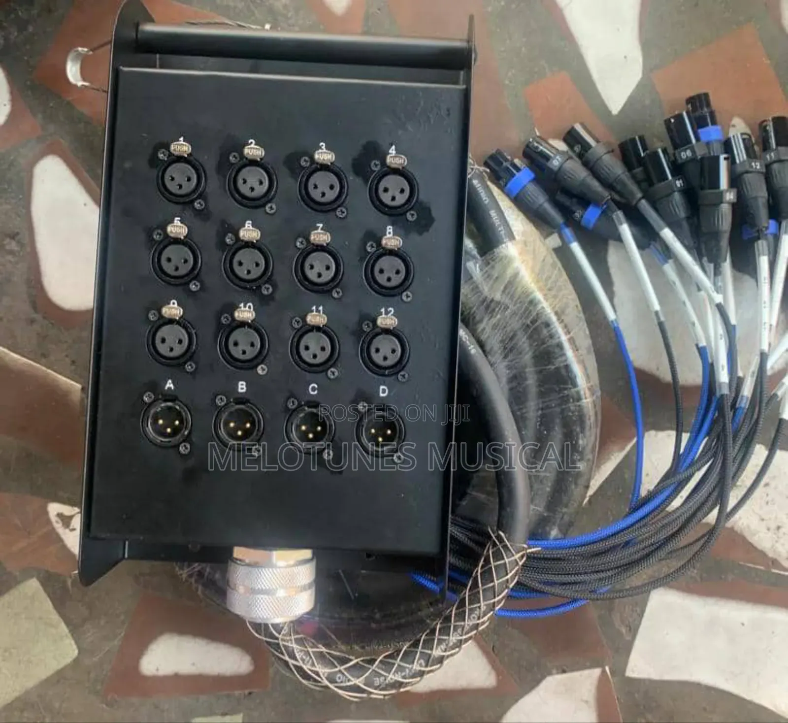 12channel 4output Stage Box/ Audiolink (30meters) for sale - Price: GH ...