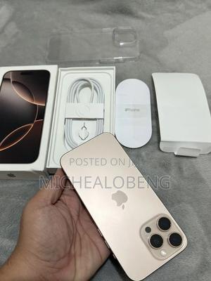 Apple iPhone 16 Pro 128 GB Gold in Accra Metropolitan - Mobile Phones, Micheal Obeng | Jiji.com.gh