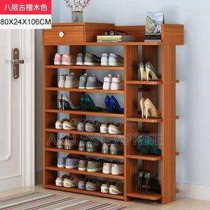 7 Layer Wardrobe Shoe Rack Wooden in Accra Metropolitan - Furniture ...