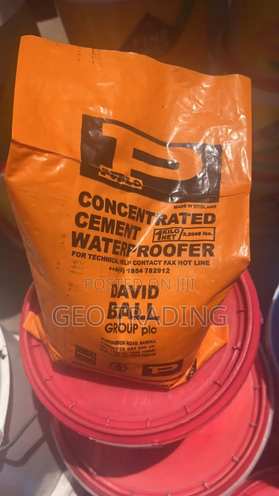 Waterproof Cement in Accra Metropolitan - Building Materials, Geovanni ...