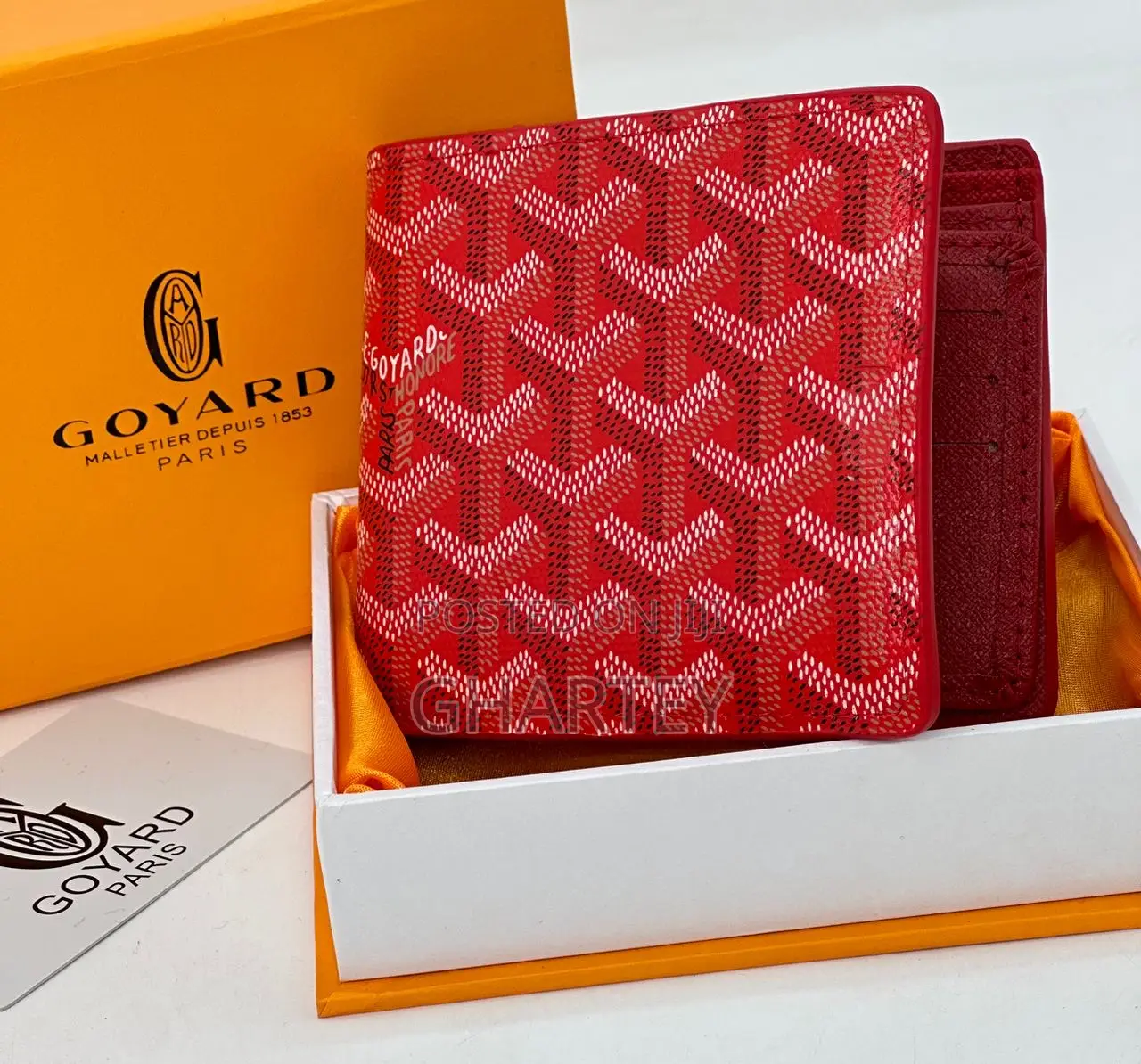 Fashionable Leather Goyard Wallet in Colors Displayed in Lapaz - Bags ...
