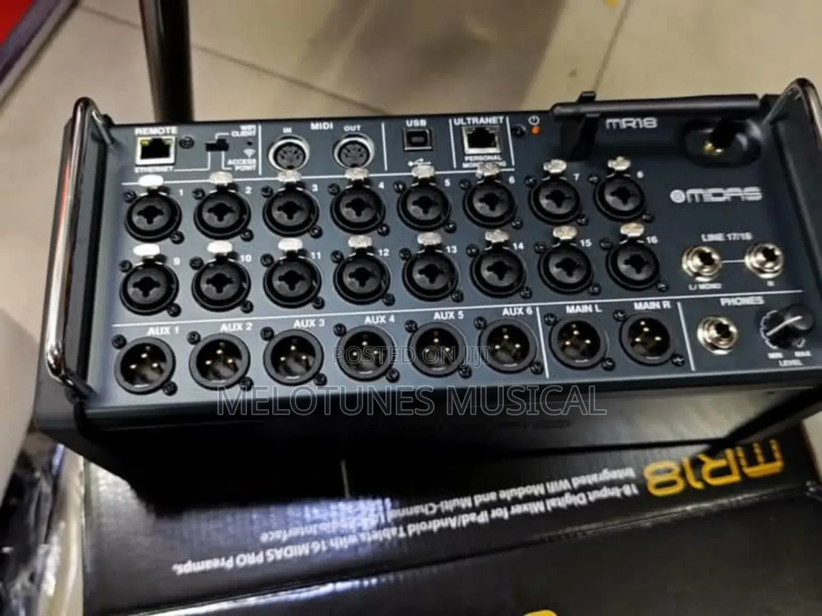 Midas MR18 18-Channel Tablet-Controlled Digital Mixer in Accra ...