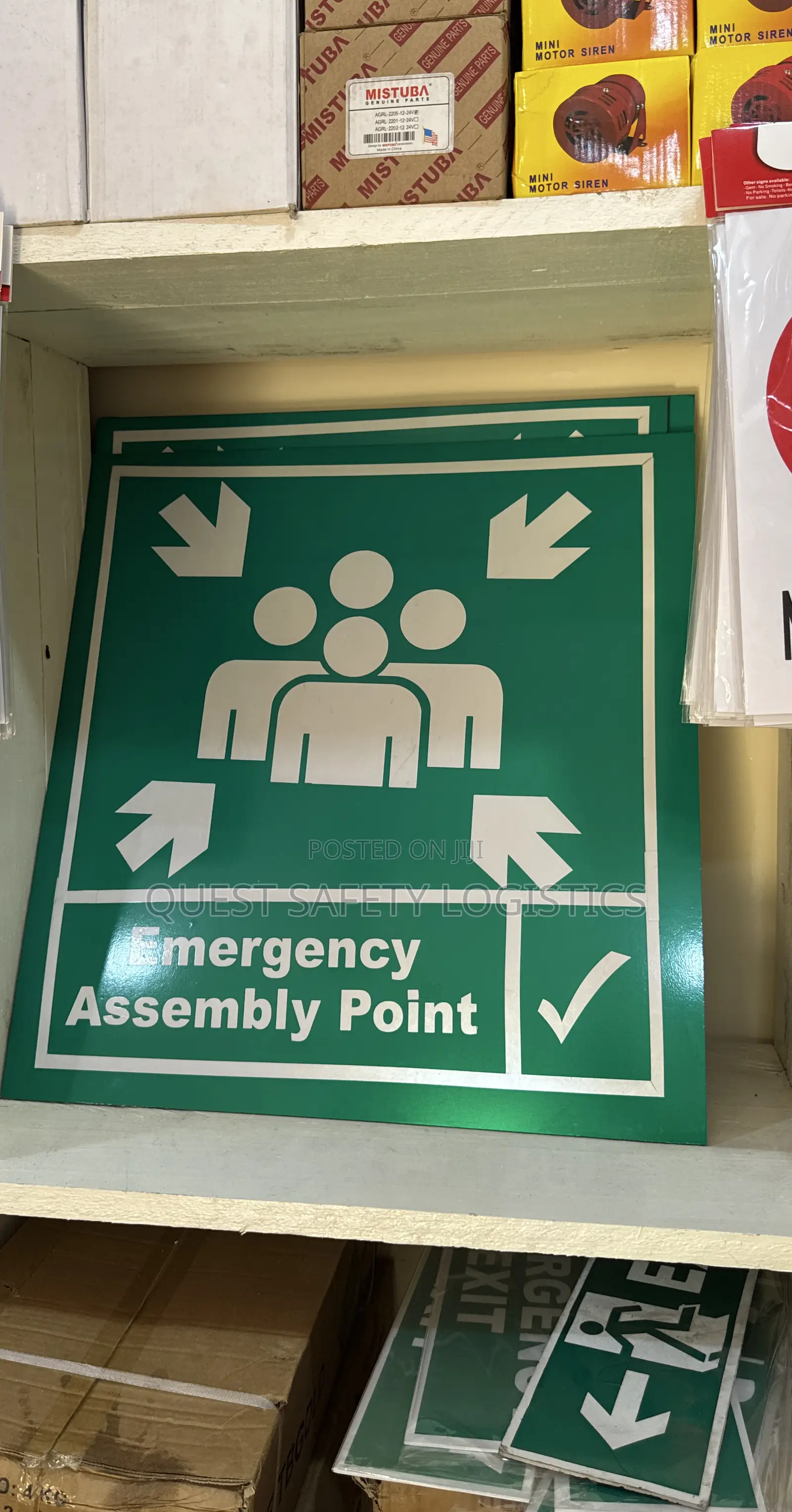 Emergency Aseembly Point Board in Accra Metropolitan - Safety Equipment ...
