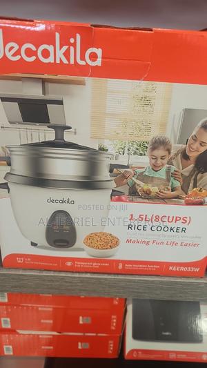 Decakila 1.5 Liters (8 Cups ) Rice Cooker With Glass Lid in Accra ...