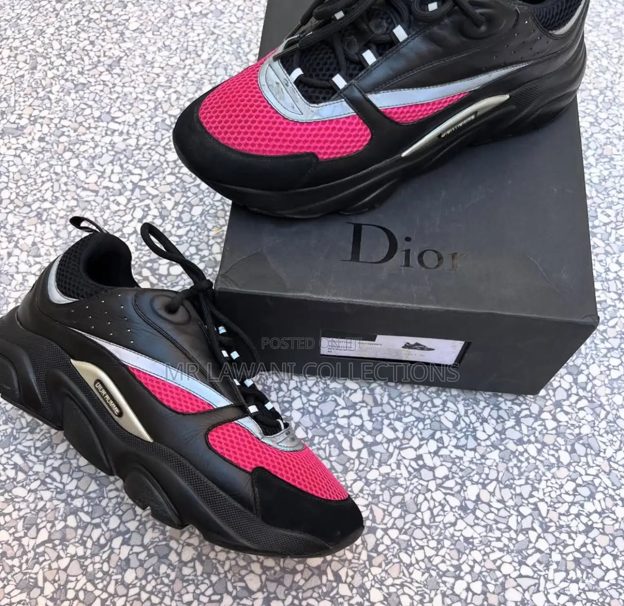 Dior Homme B22 Black And Pink in Accra Metropolitan - Shoes, Mr Lawani ...