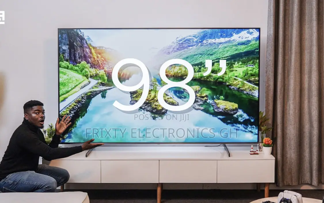 TCL 98C655 (2024) 98 Inch Qled PRO HDR Android TV in Accra Metropolitan ...