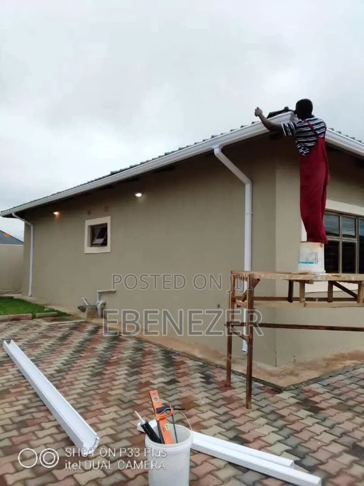 Gutter Installation PVC in Accra Metropolitan - Building Materials, Ebenezer Mensah | Jiji.com.gh