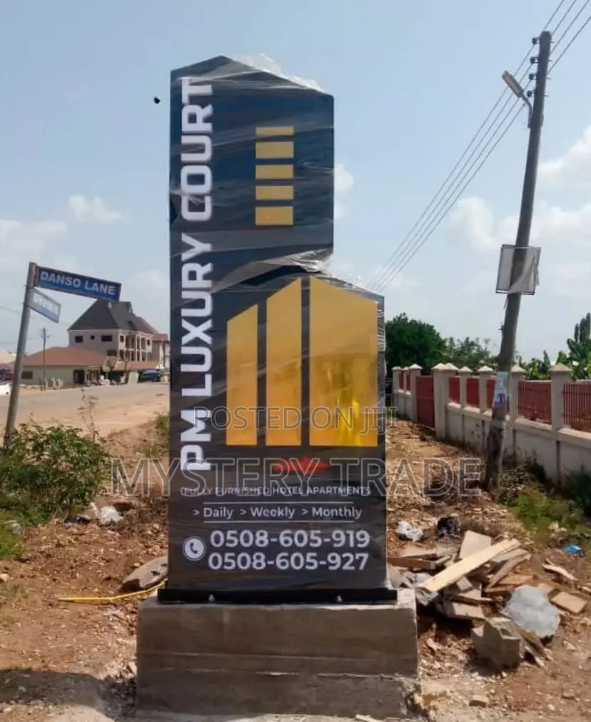 3D Front and Back Signage With Light in Madina - Other Services ...