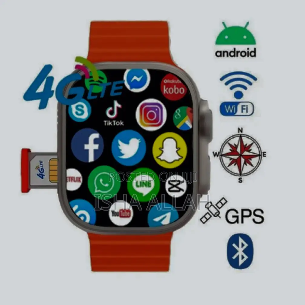 Simcard Ultra M3 Smartwatch. Memory Card in Alajo - Smart Watches, Isha ...