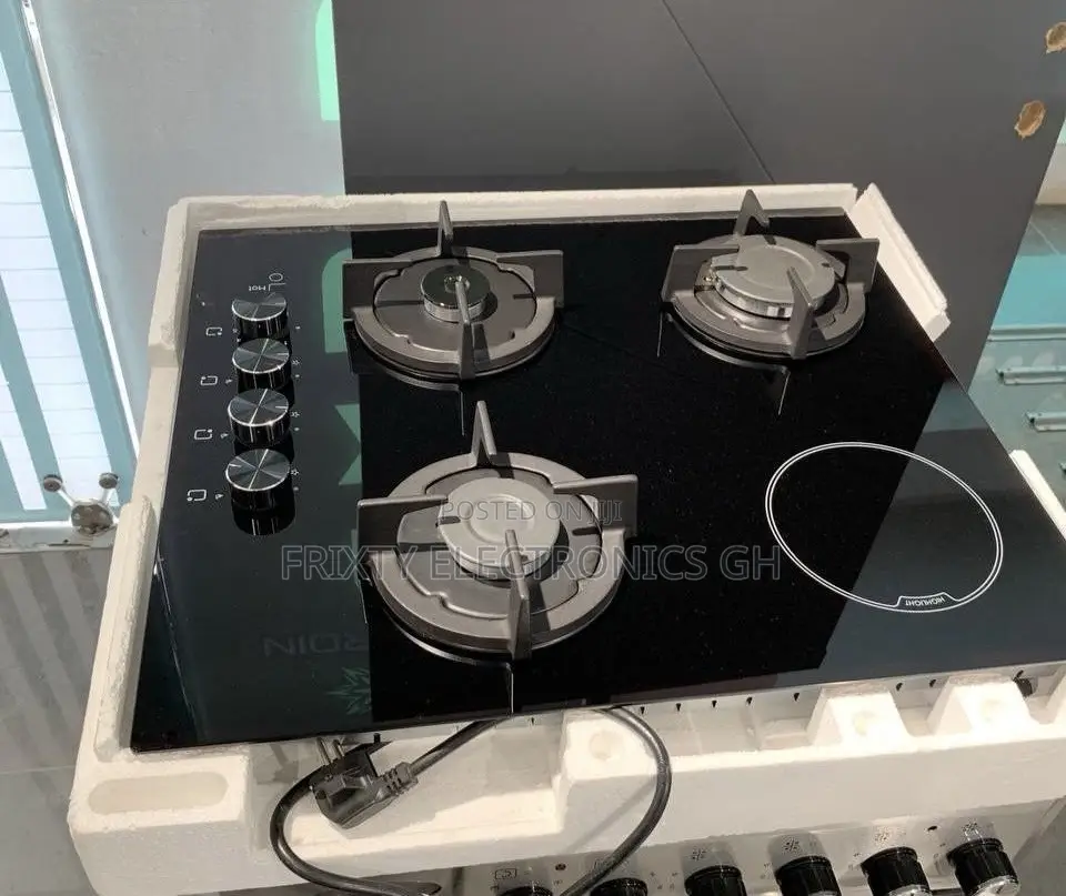 60CM DECORDIN LUXELL 3 Gas X 1 Electric Built in HOB in Accra ...