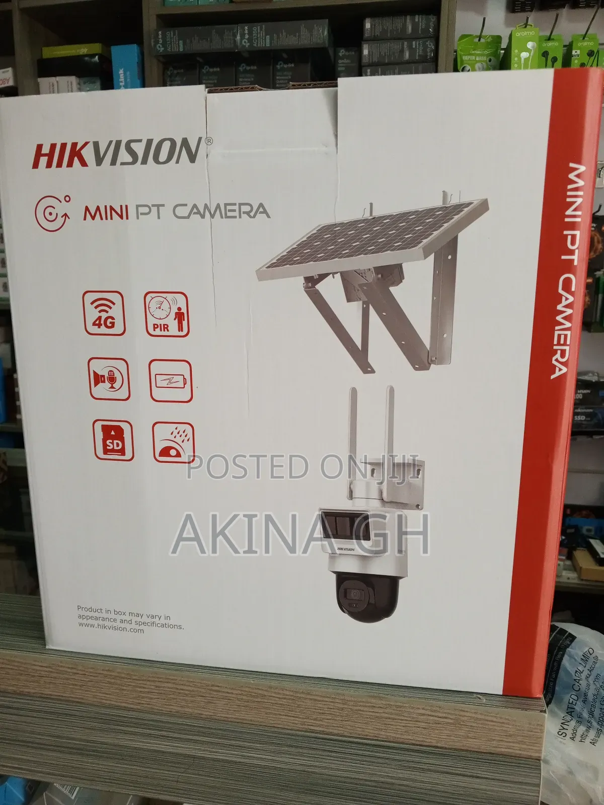 Hikvision 4mp Ip 4g Sim Solar PTZ Camera in Lapaz - Security ...