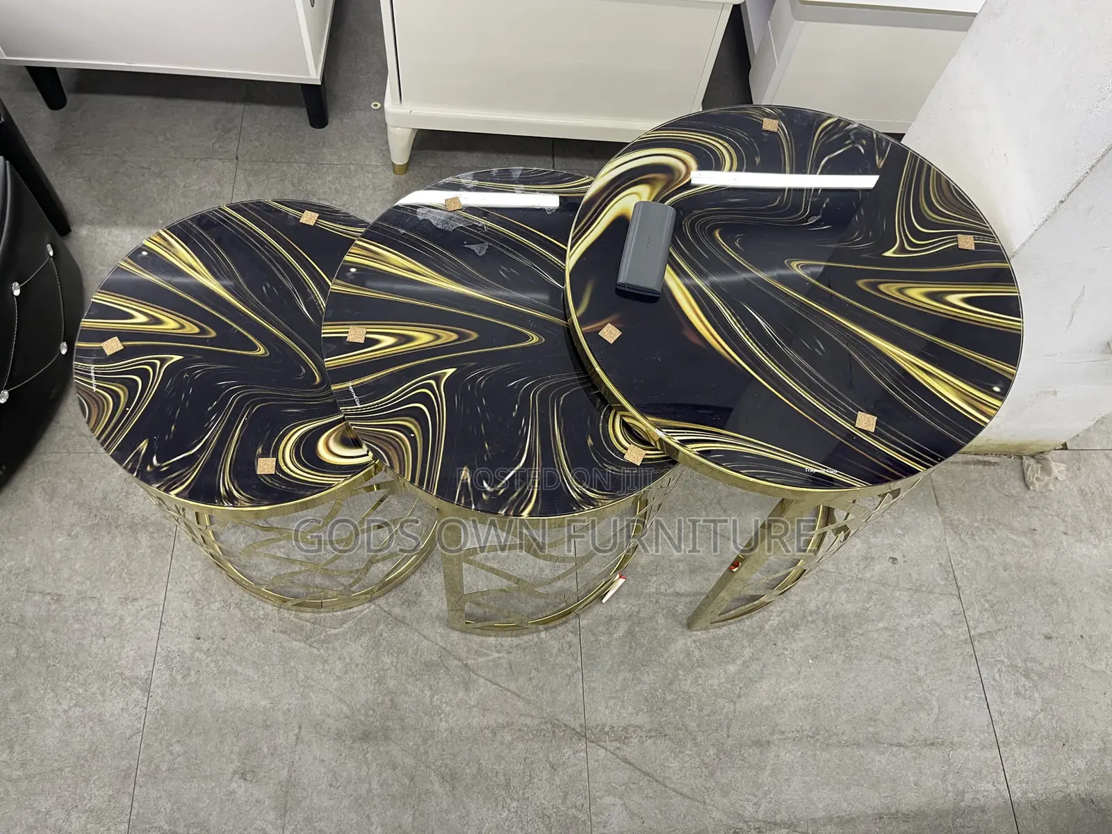 Classic 3in1 Marble Coffee Table in Tema Metropolitan - Furniture, God ...